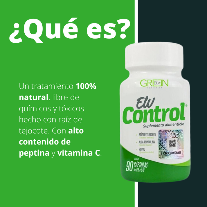 Green Elv Control - Original 90 Capsulas - Alipotec – ELV Alipotec MX